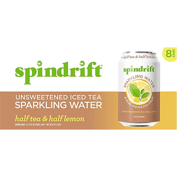 Spindrift Iced tea Sparkling Water 8cans