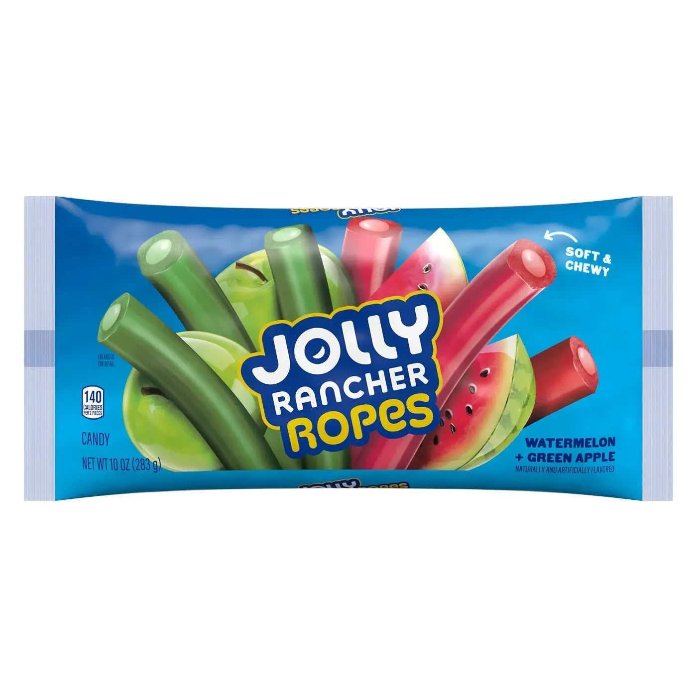 Jolly Rancher Ropes Watermelon & Green Apple 170gr