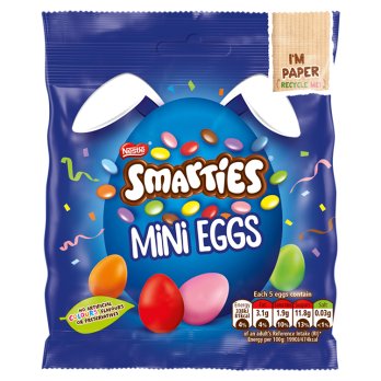 Smarties Milk Chocolate Easter Mini Eggs 80g